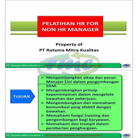 HR for non HR Manager | PDF