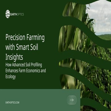 Precision Farming with Smart Soil Insights: How Advanced Soil Profiling Enhances Farm Economics ...