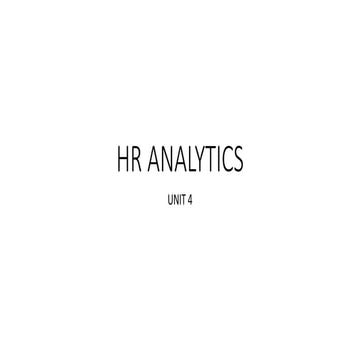 HR ANALYTICS UNIT 4 BSM.pptx analytics of Human Resources | PPTX