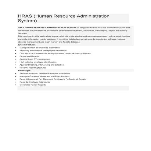 HRAS | PDF