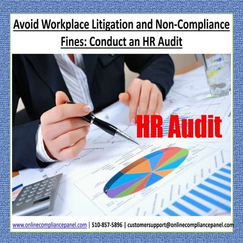 Avoid Workplace Litigation and Non-Compliance Fines: Conduct an HR ...