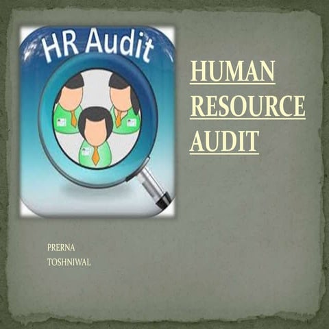 HR Audit | PPTX | Human Resources | Business