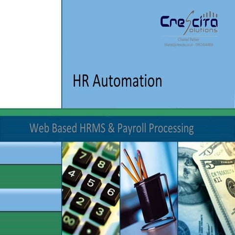 Hr automation | PPT | Human Resources | Business