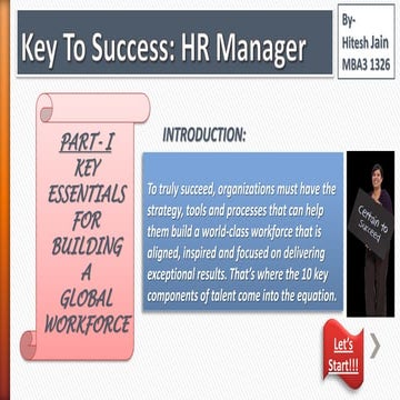 HR HANDBOOK: Every topic Manager Should Know!!! | PPT