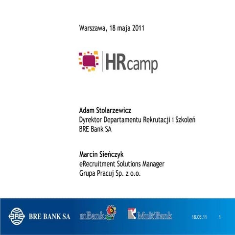 Standaryzacja procesów rekrutacji i budowania wizerunku pracodawcy w organizacji wielobrandowej ...