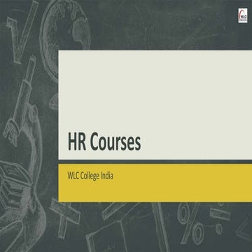 Hr courses | PPT