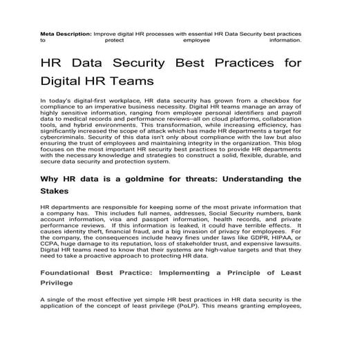 HR Data Security Best Practices for Digital HR Teams.docx