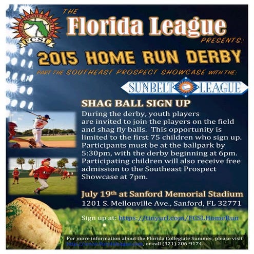 FCSL HR Derby Flyer | PDF