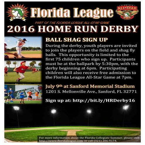 2016 HR Derby Flyer | PDF