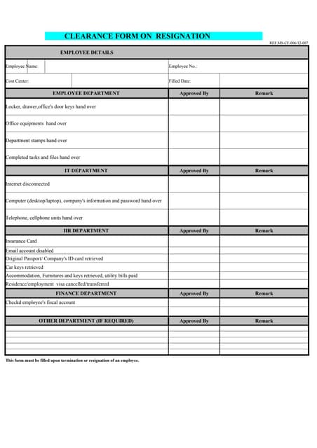LLDA Clearance Application Form (MS Word Format) | DOCX