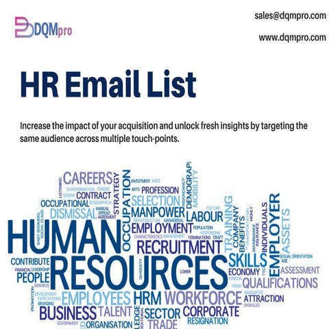 HR eMail Lists | PPTX