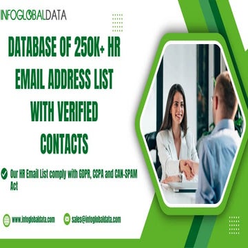 HR eMail Lists | PPTX