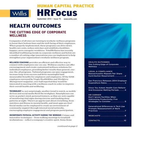 HR Focus Issue 75 September 2013 | PDF