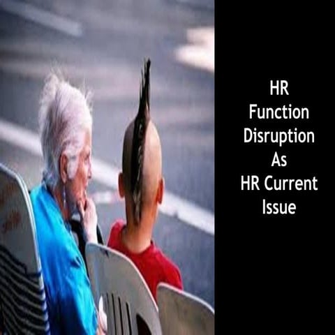 Hr function disruption Mr. Odang | PDF