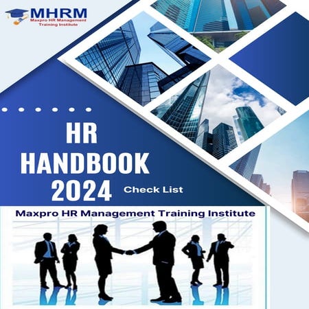 HR materials_HR Handbook Checklist for business | PDF