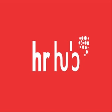 HR Hub - Designing the Employee Experience | PPT