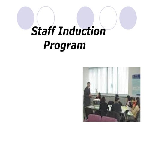 HR Induction Program for new joined Employee | PPT