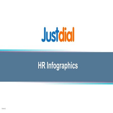HR Infographics - Sample Data Project for JustDail | PDF