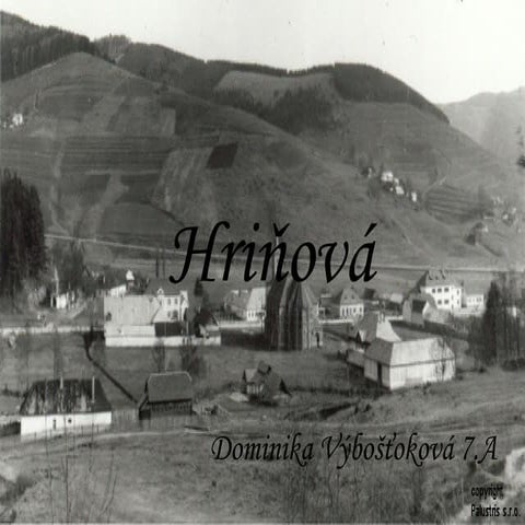 Hriňová2 | PPT