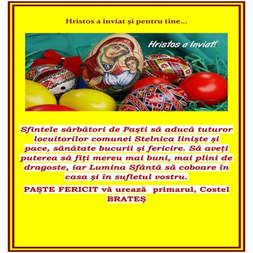MESAJ DE FELICITARE | PDF