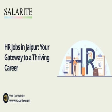 HR Jobs in Jaipur Your Gateway to a Thriving Career.pptx