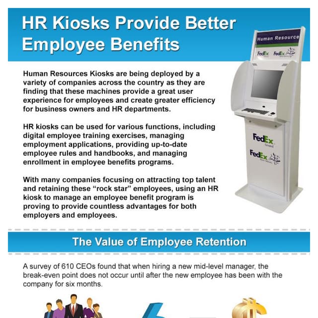 HR Kiosks Olea Infographic | PDF