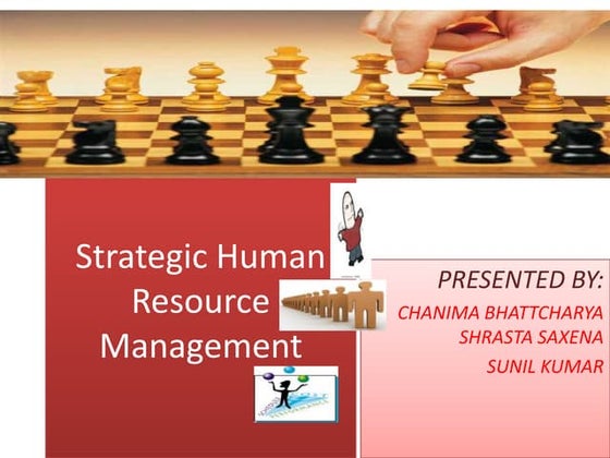 Strategic Human Resource Management (SHRM) | PPTX