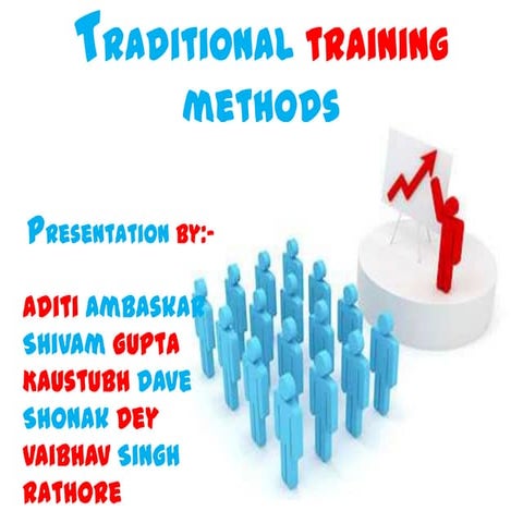 Traditional training methods | PPTX