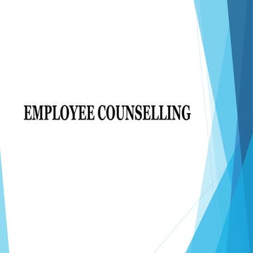 Employee Counselling | PPTX