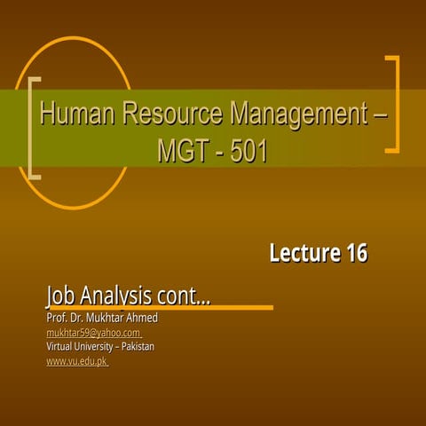 HRM-Lec-16 .ppt HRM-Lec-16 .pptHRM-Lec-16 .ppt