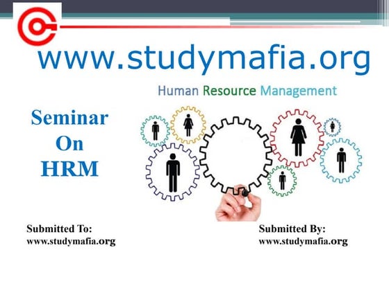 Introduction Of Human Resource Management Unit -1.pptx