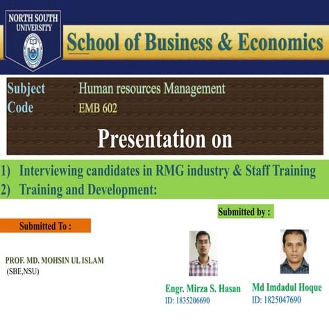 HRM presentation | PPT