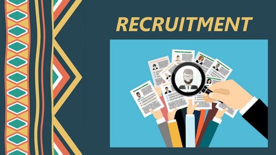Recruitment in hrm | PPT