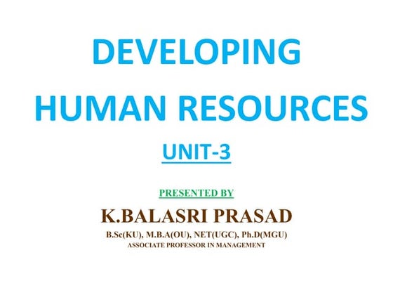 TRAINING DESIGN | PDF