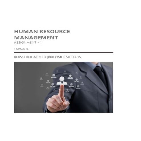 Human Resource Management | PDF