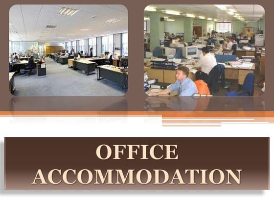 Office accommodation and work environment | PPTX | Indoor Environmental ...