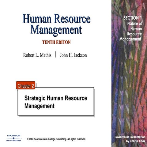 Hrm10e chap02 | PPT | Human Resources | Business
