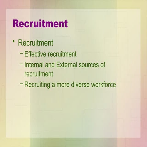 Human Resources Management - Recuitment.pptx