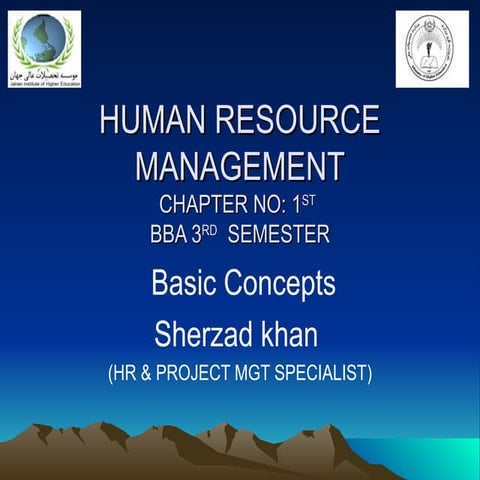 Human Resource Management 1ST CHAPTER.ppt