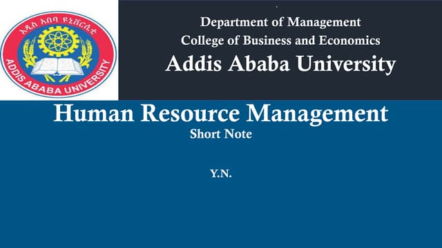 Strategic hr management and planning | PPTX