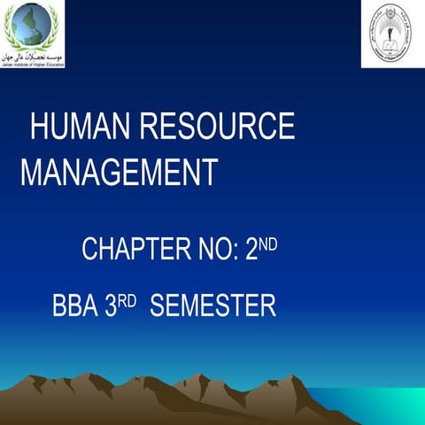 Human Resource Management 2ND CHAPTER.ppt