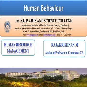 Human Behaviour Process | PPT
