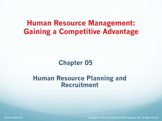 HRM 390 Lecture 04.pdf Human Resource Management | PPT HRM 390 Lecture 04.pdf Human Resource Management | PPT