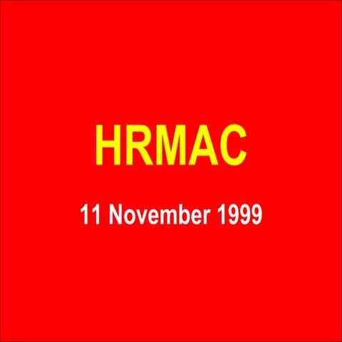 Hrmac | PPT