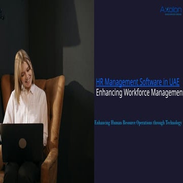 "Advanced HR Management Software in UAE" | PPTX