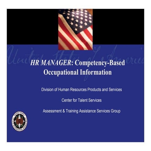 Hr manager competencies | PDF