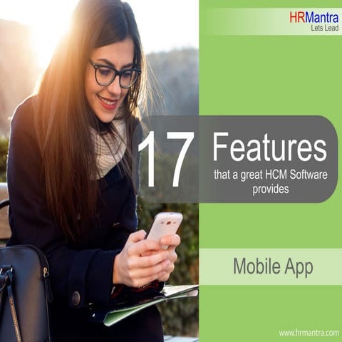 17 Features that a great Mobile HCM App provides | PDF
