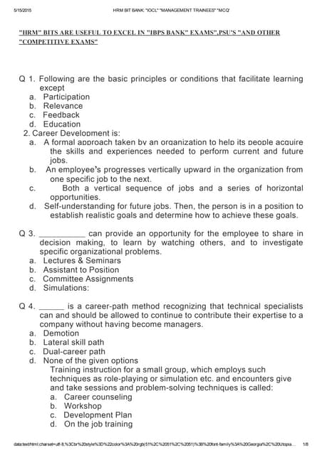 Computers basic mcq questions 3 | PDF