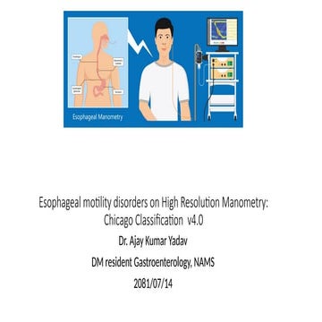 High Resolution Manometry ccv 4.0 on Esophageal motility disorders.pptx