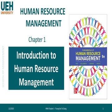 HRM Chapter 1 Englishhhhhhhhhhhhhhhhhhhhhhhhhhhhhhhhhhhh | PDF